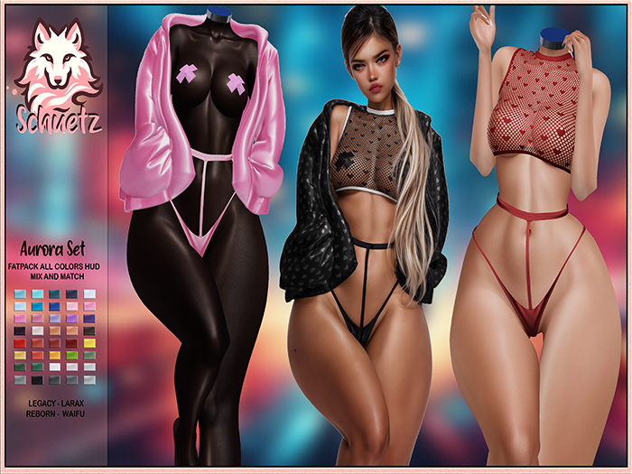 Second Life Marketplace - Schtz Aurora Set Fatpack